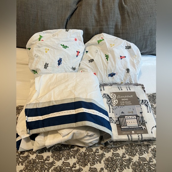Pottery Barn Kids | Other | Pottery Barn Kids Crib Bedding Lot | Poshmark
